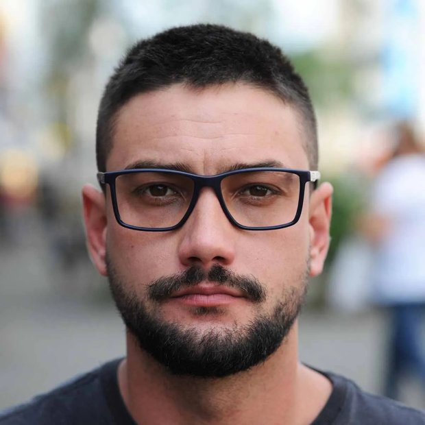 Armação de Grau Masculina Jean Monnier J83195 Quadrado Azul Fosco ...