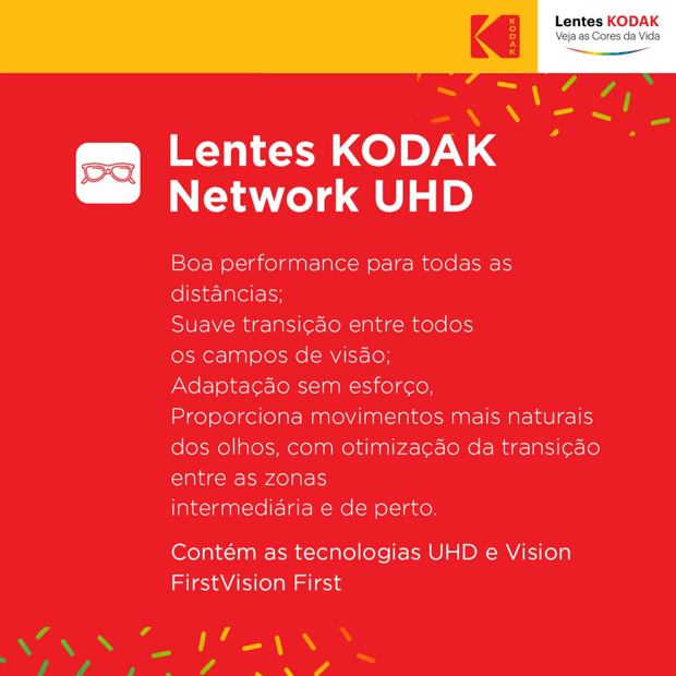 Multifocal Kodak Network Poly Antirreflexo No Reflex UV | Óculos de ...