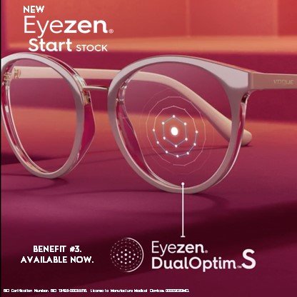Lente Pronta Eyezen Start Stock 1.60 Crizal Sapphire HR Blue UV ...