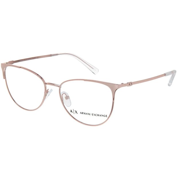 Óculos de Grau Feminino Armani Exchange AX1034 Dourado Rose | Univisão ...
