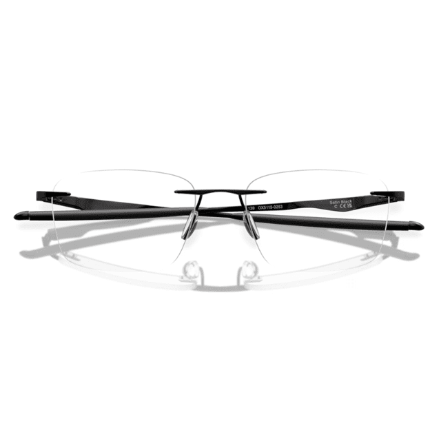 Óculos de Grau Parafusado Oakley Wingfold OX5115 Titanium Preto Fosco ...