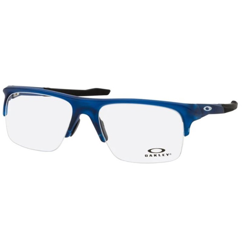 Armação de Grau Oakley Plazlink OX8061 Esportivo Azul Translúcido ...