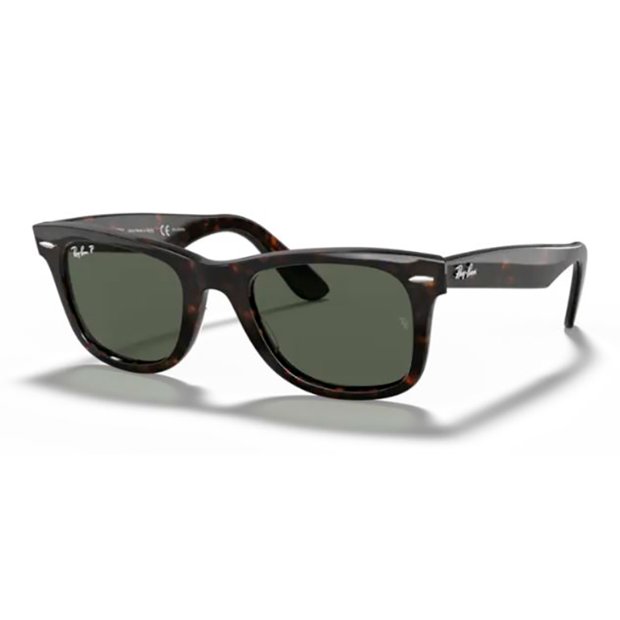 Óculos de Sol Ray Ban Wayfarer RB2140 Marrom Tartaruga | Univisão Ótica