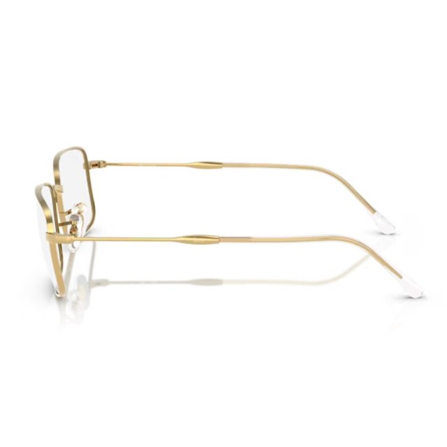Óculos de Grau RayBan RX3746V Dourado Retangular | Óculos de Grau e de ...