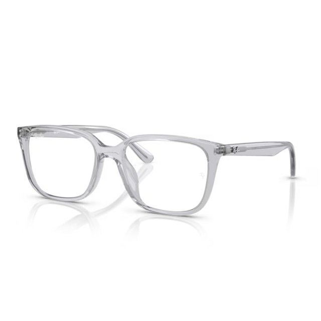 Armação de Óculos RayBan RX7248D Cinza Transparente | Ótica Univisão
