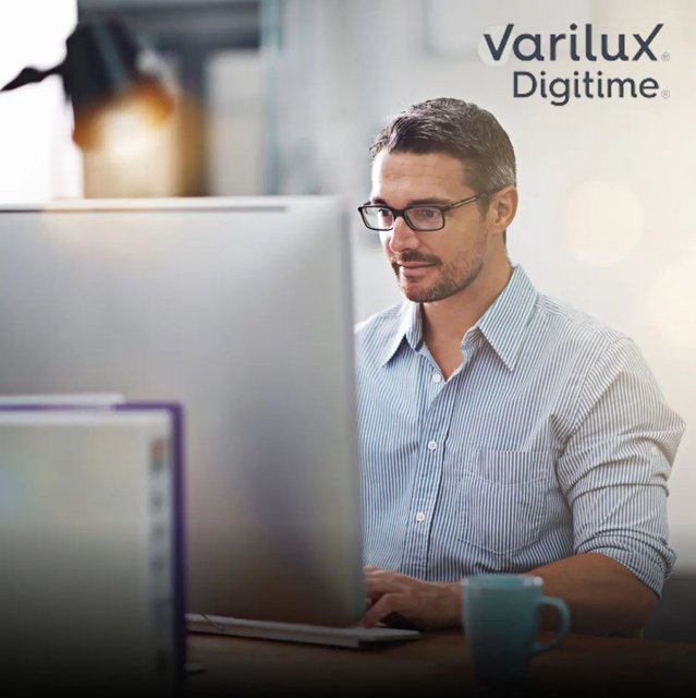 Lente Ocupacional Varilux Digitime Mid sem AR | Univisão Ótica