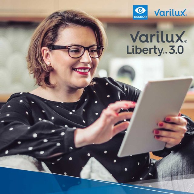 Multifocal Varilux Liberty CR39 Transitions Crizal Easy UV | Univisão Ótica