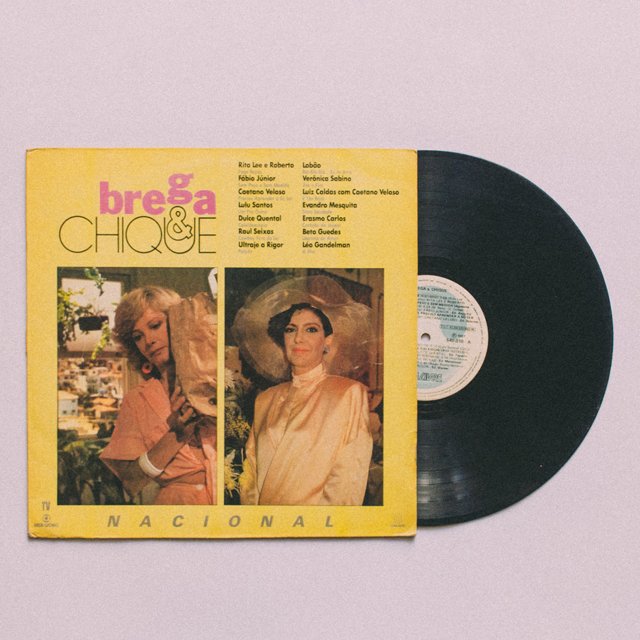 LP Vinil Trilha Sonora Novela "Brega & Chique" (Nacional/ 1987) | Plant Discos