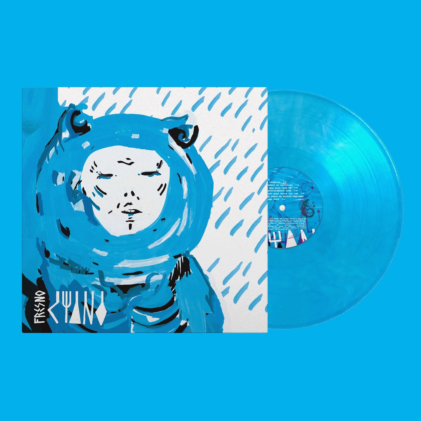 LP Vinil Fresno - Ciano (Vinil Azul) | Plant Discos