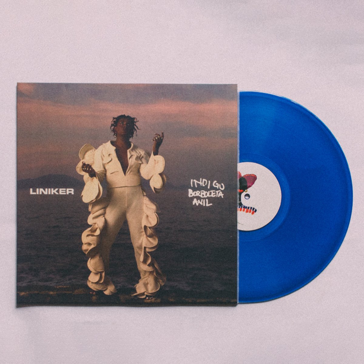 LP Vinil Liniker - Indigo Borboleta Anil (LP azul translúcido + Sem ...
