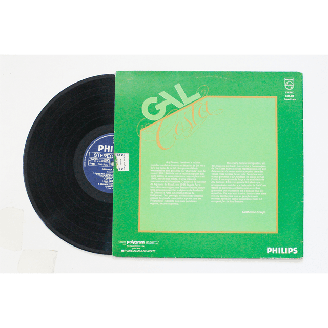 LP Vinil Gal Costa - Aquarela Do Brasil (1980) | Plant Discos