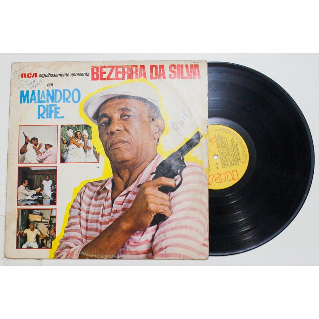 LP Vinil Bezerra da Silva - Malandro Rife | Plant Discos