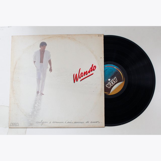 LP Vinil Wando - ...Vulgar E Comum É Não Morrer De Amor | Plant Discos