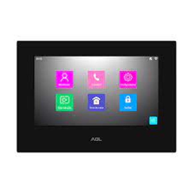 MONITOR VIDEO PORTEIRO AGL VP7 PLUS - UNIDADE | Casa do Telecom
