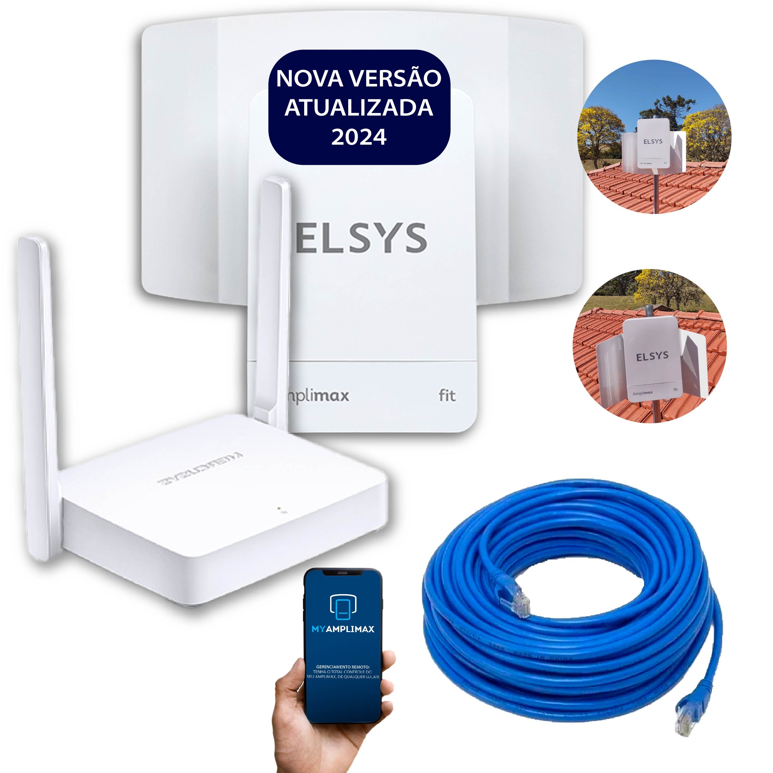KIT INTERNET RURAL 4G | Casa do Telecom