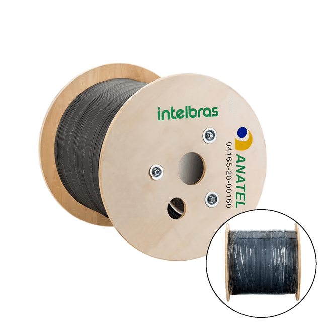 CABO OPTICO DROP 1KM INTELBRAS | Casa do Telecom