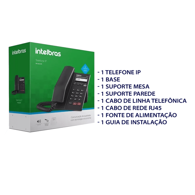 Telefone IP Tip 125i - COD 4201251 | Casa do Telecom