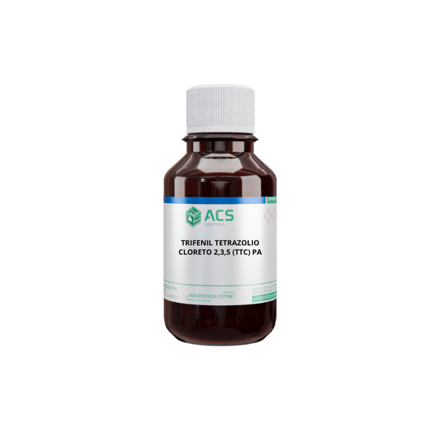 TRIFENIL TETRAZOLIO CLORETO 2,3,5 (TTC) PA | Reagentes Químicos ...