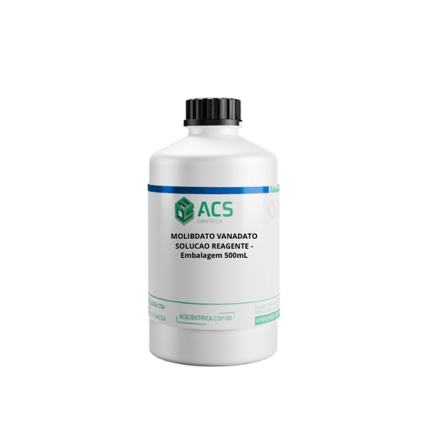 MOLIBDATO VANADATO SOLUCAO REAGENTE - Embalagem 500mL | Reagentes ...