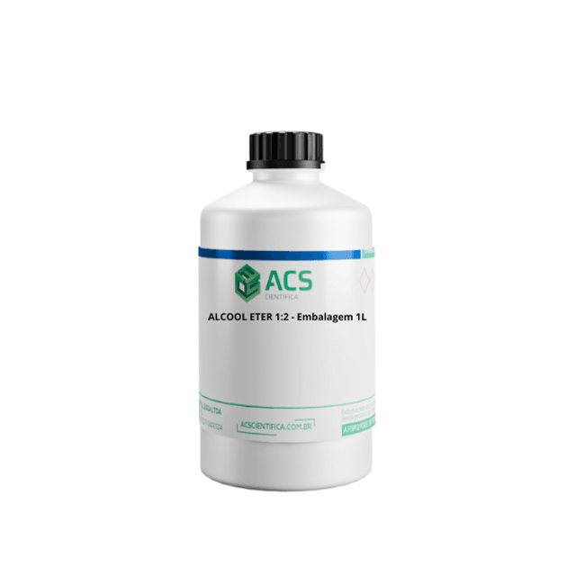 ALCOOL ETER 1:2 - Embalagem 1L | Reagentes Químicos | Produtos para ...