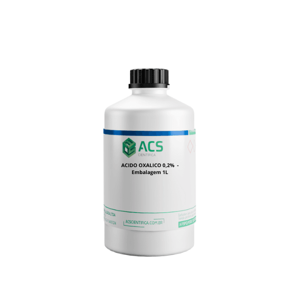 ACIDO OXALICO 0,2% - Embalagem 1L | Reagentes Químicos | Produtos para ...