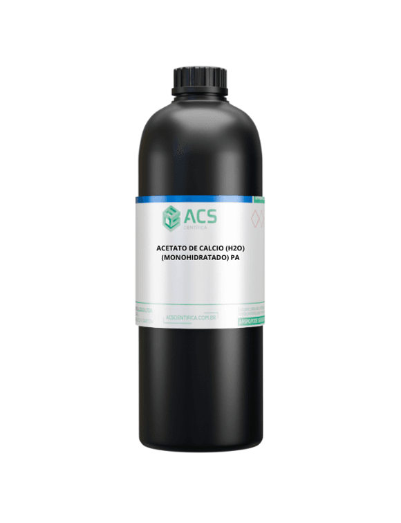 ACETATO DE CALCIO (H2O) (MONOHIDRATADO) PA | Reagentes Químicos ...