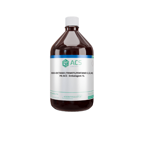 ISO-OCTANO (TRIMETILPENTANO 2,2,4) PA ACS - Embalagem 1L | Reagentes ...