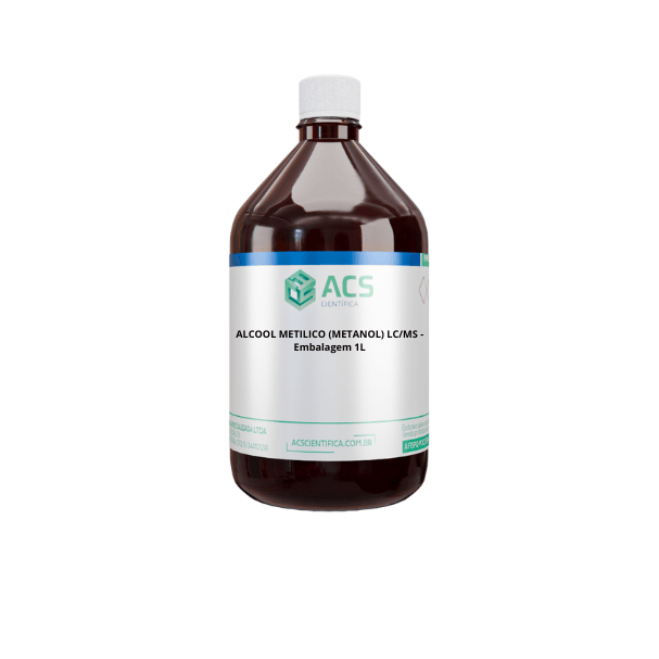 ALCOOL METILICO (METANOL) LC/MS - Embalagem 1L | Reagentes Químicos ...