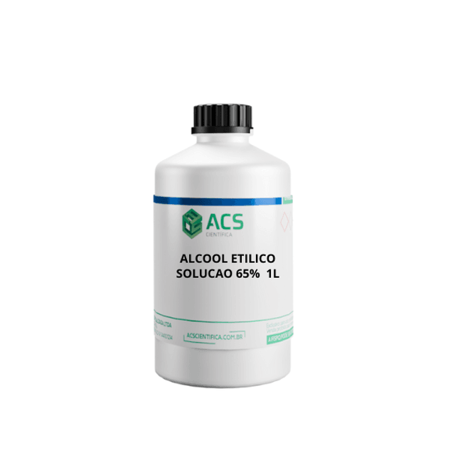 ALCOOL ETILICO SOLUCAO 65% 1L | Reagentes Químicos | Produtos para ...