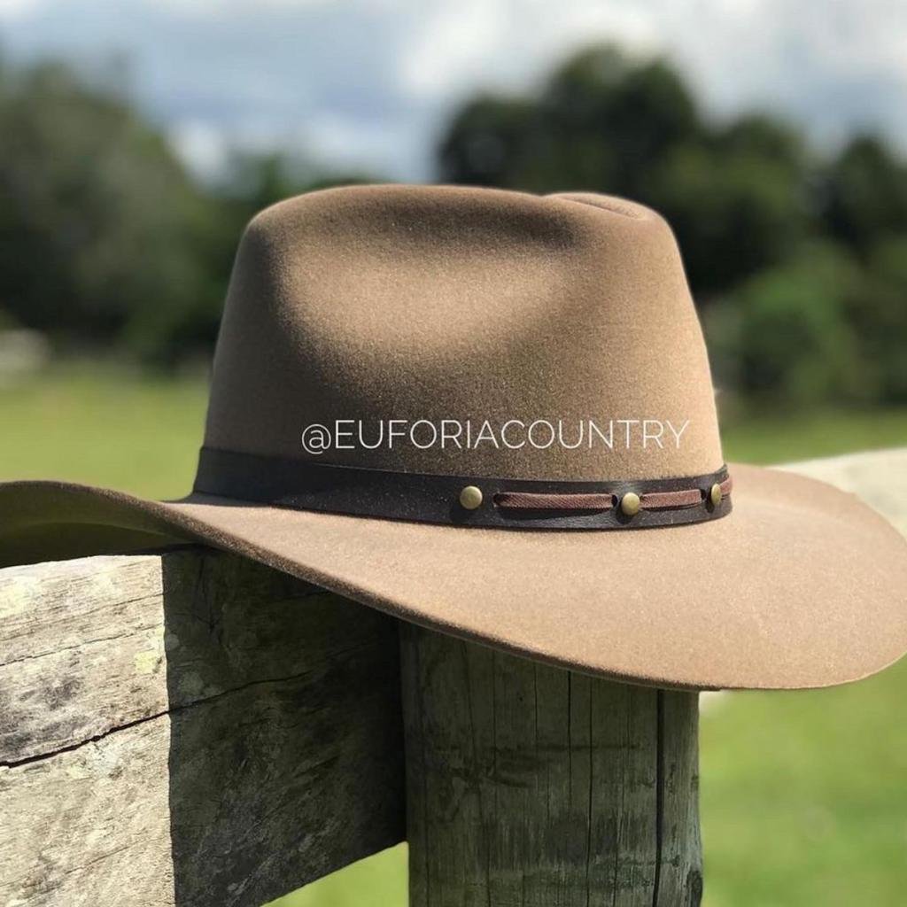 EC1252 - CHAPÉU GL ABA 9 CM - COR AREIA | Euforia Country