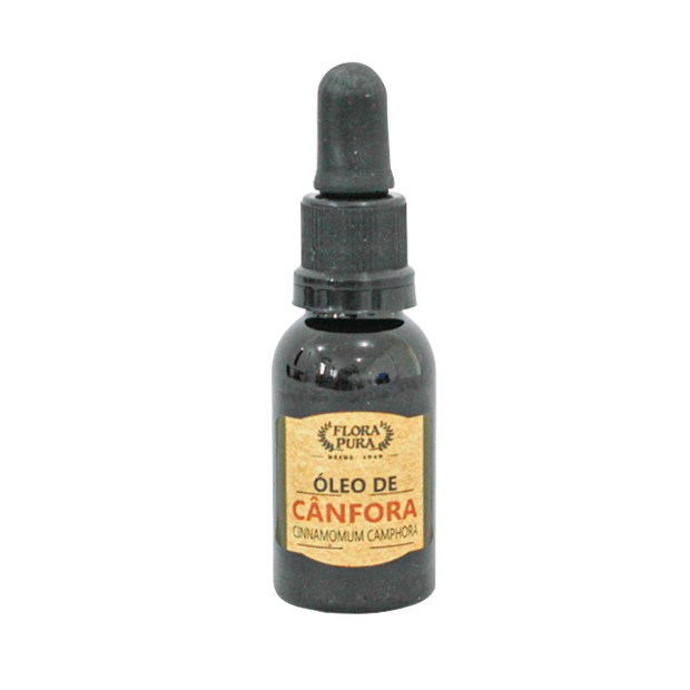 OLEO DE CANFORA - CONTA GOTA 30ML | FLORA PURA | DISTRIBUIDORA FLORA PURA