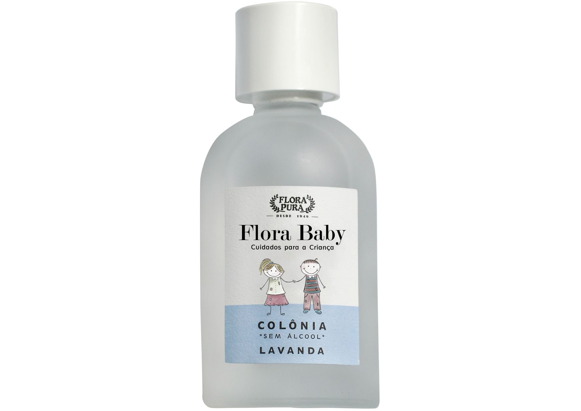 COLÔNIA FLORA BABY LAVANDA 100ML | FLORA PURA | DISTRIBUIDORA FLORA PURA
