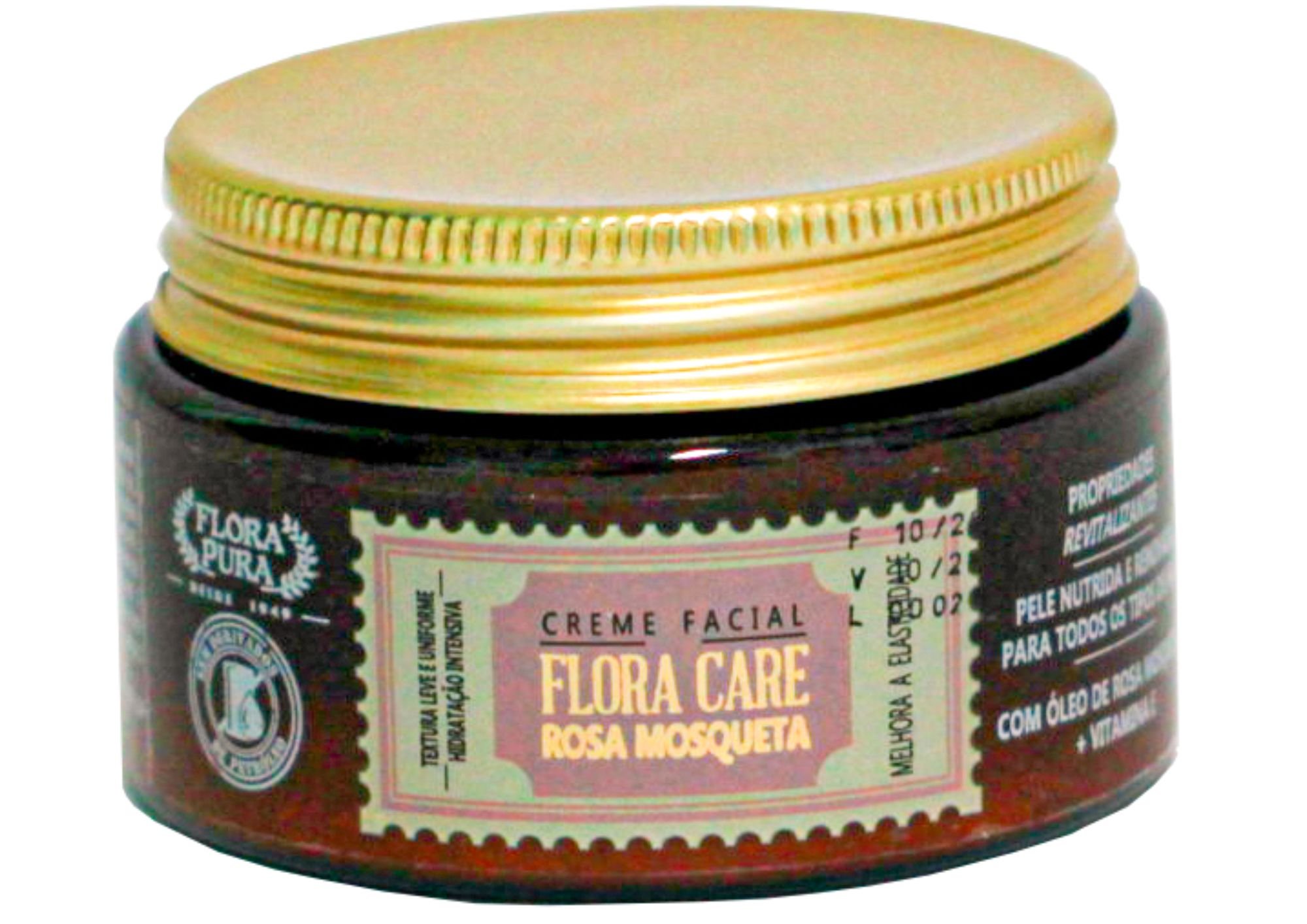 CREME FACIAL - ROSA MOSQUETA FLORA CARE 100G | FLORA PURA ...