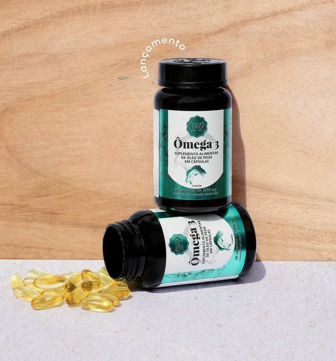 CAPSULA ÔMEGA 3 - 1450 MG | FLORA PURA | DISTRIBUIDORA FLORA PURA