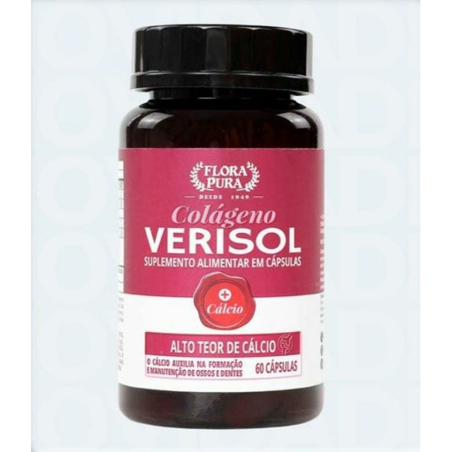 COLAGENO VERISOL 60 CAPS I FLORA PURA | DISTRIBUIDORA FLORA PURA