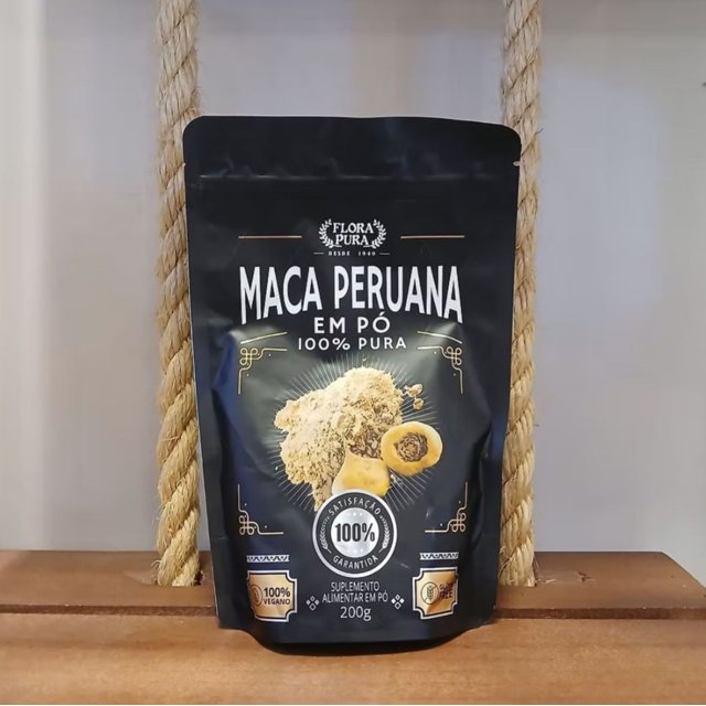 MACA PERUANA EM PO 200G | FLORA PURA | DISTRIBUIDORA FLORA PURA