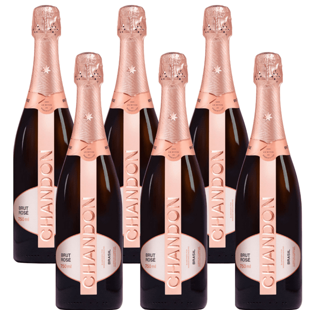 Cx 6 Espumante Chandon Brut Rose 750 ml | Odre Wine