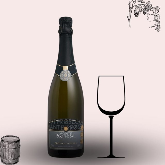 Espumante Prosecco Monte Paschoal 750 ml | Odre Wine