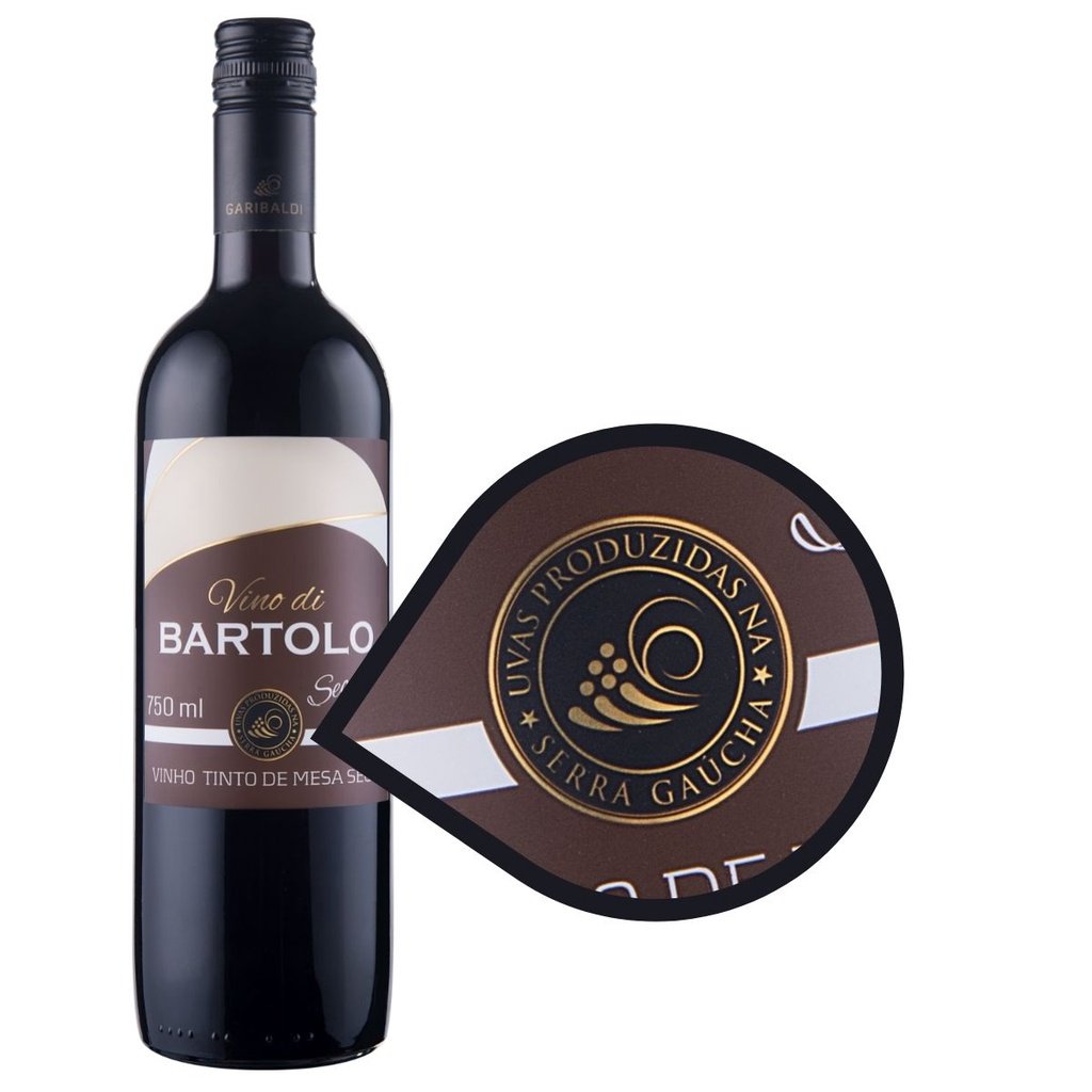 Vinho Tinto Seco Vino Di Bartolo Garibaldi 750 ml | Odre Wine