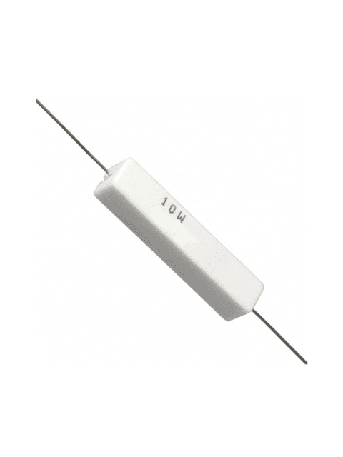 RESISTOR 10R 10W PORCELANA | Erkatron Comercial Eletrônica