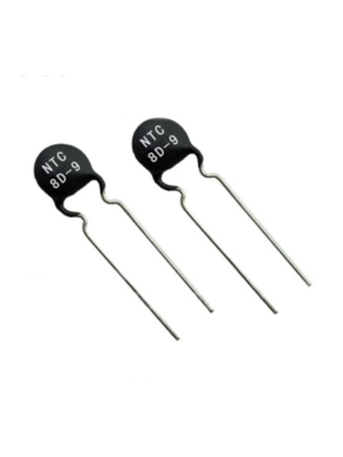 TERMISTOR NTC 8D-9 / SCK-083 8R 3A 9MM | Erkatron Comercial Eletrônica
