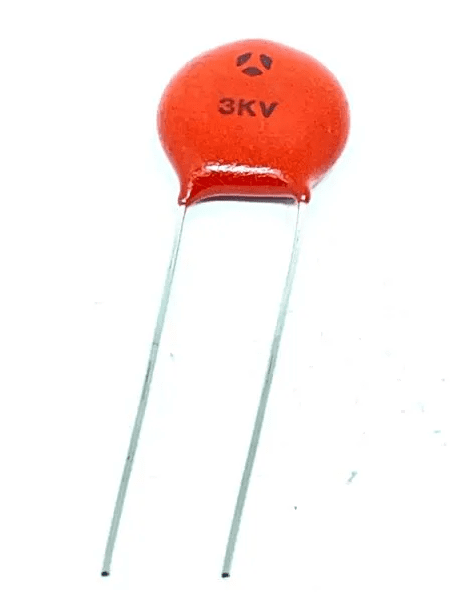 CAPACITOR CERAMICO 1K 3KV 19MM AB. 10MM | Erkatron Comercial Eletrônica