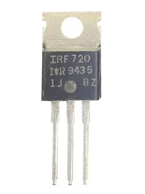 TRANSISTOR IRF720 PWR.FET CH-N 3A 400V TO-220 | Erkatron Comercial ...