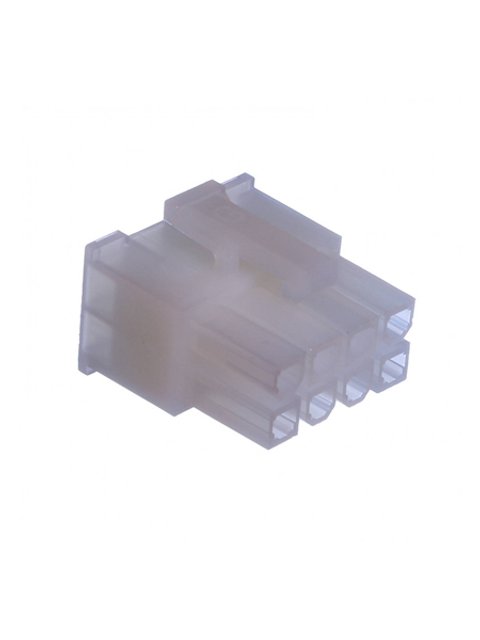 CONECTOR MINI FIT 8 VIAS MACHO P/ CABO | Erkatron Comercial Eletrônica