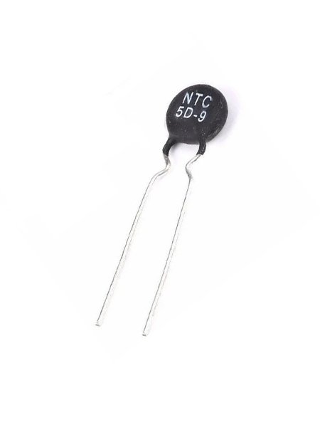 TERMISTOR NTC 5D-9 / SCK-053 5R 3A 20% 9MM | Erkatron Comercial Eletrônica