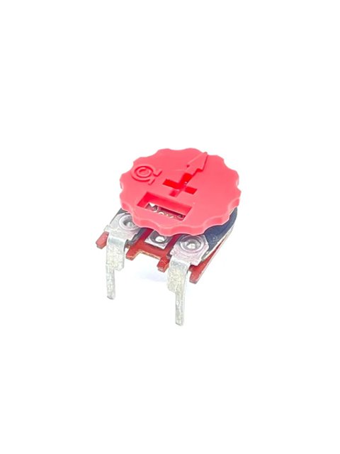 TRIMPOT 220R HORIZONTAL COM KNOB 14MM | Erkatron Comercial Eletrônica