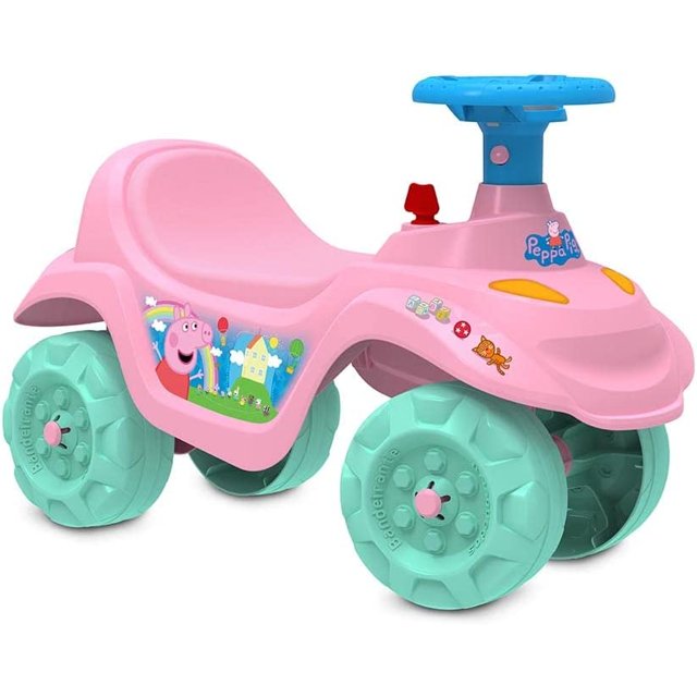 Passo a Passo Peppa Pig (Rosa) - Bandeirante | Casa Spnola