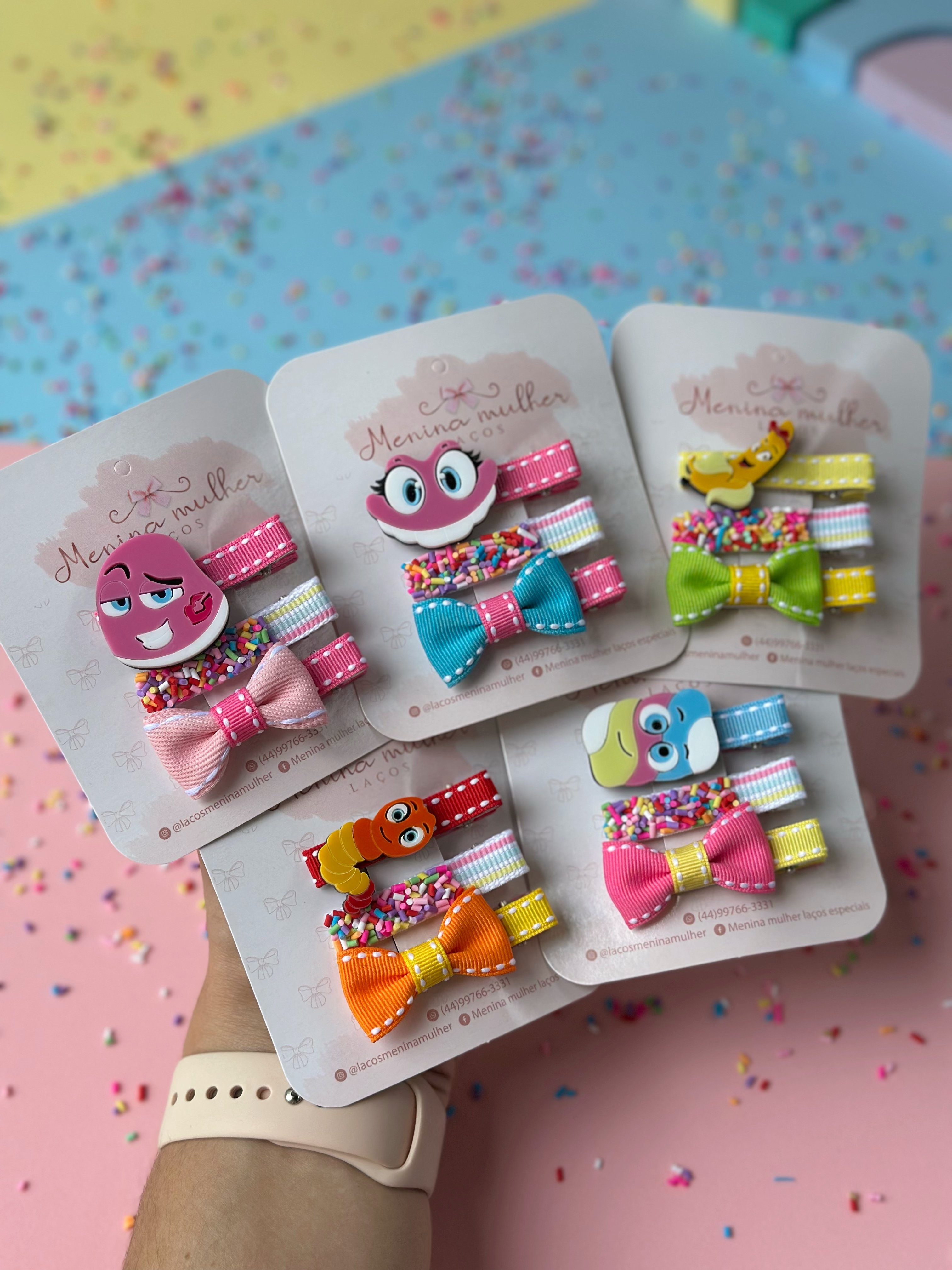 Hair Clip Fini | Laços Menina Mulher