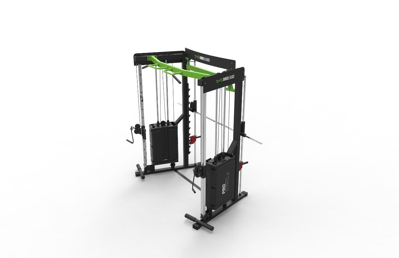 Cross Force Pro Single | Dumbbell Black