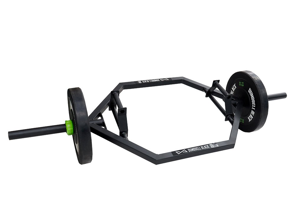 Barra Hexagonal Olímpica Dumbbell Black | Dumbbell Black